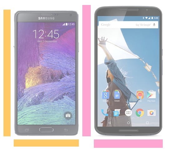 Nexus 6 vs. Galaxy Note 4: 5 Things Buyers Need to Know