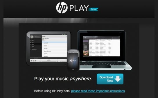 HP Play Beta Brings Music Syncing to TouchPad